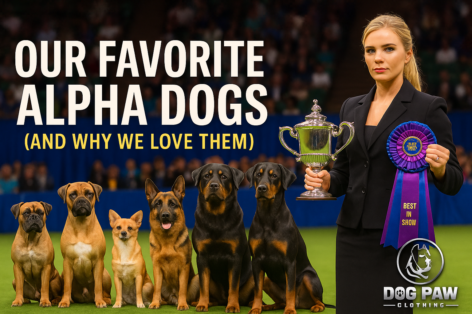 Our Favorite Alpha Dogs (And Why We Love Them) – Dog Paw Clothing
