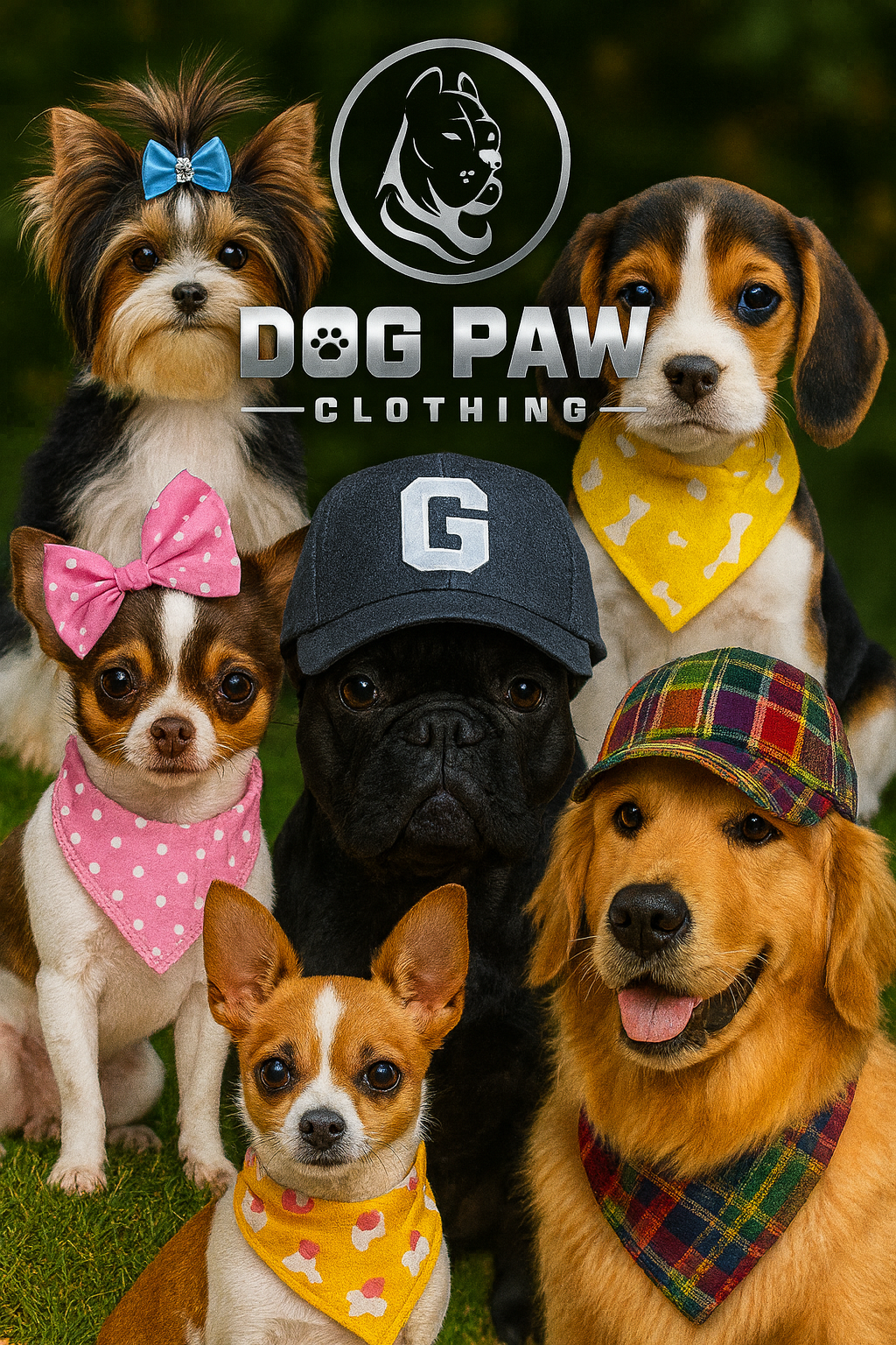 Dog Accessories – Dog Paw Clothing